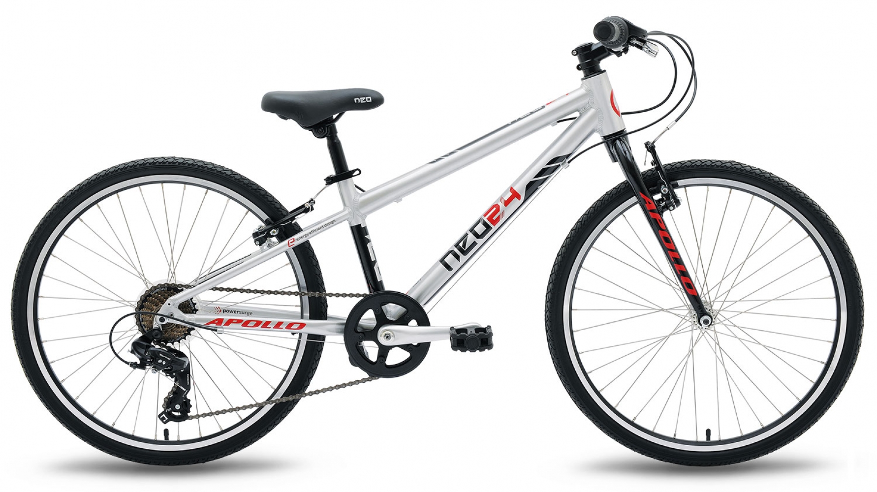 Велосипед 24" Apollo Neo 7s boys чорний / червоний - ціни, відгуки ...