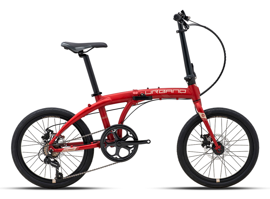 Велосипед Polygon Urbano 2 червоний - ціни, відгуки, фото, характеристики | Dnipro.Bike