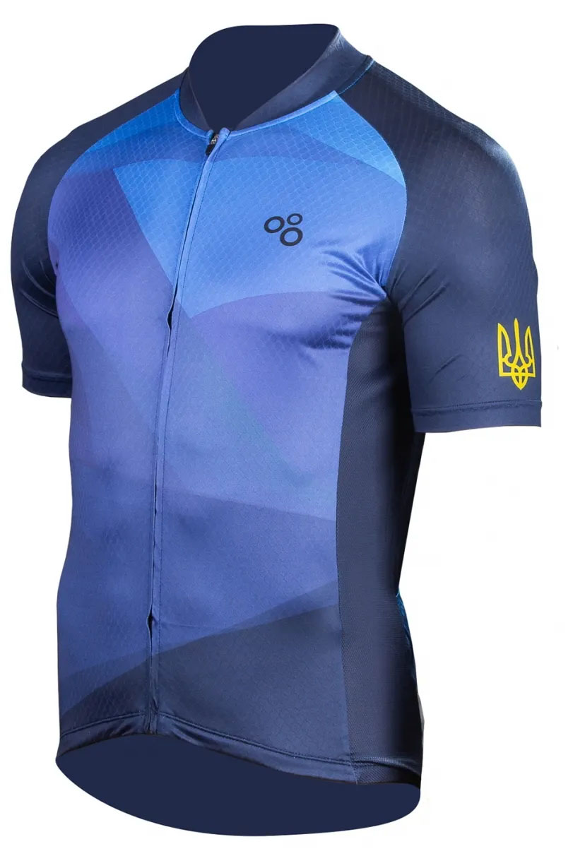 Веломайка з коротким рукавом ONRIDE Crystal, синій - купити в інтернет-магазині Dnipro.Bike ...