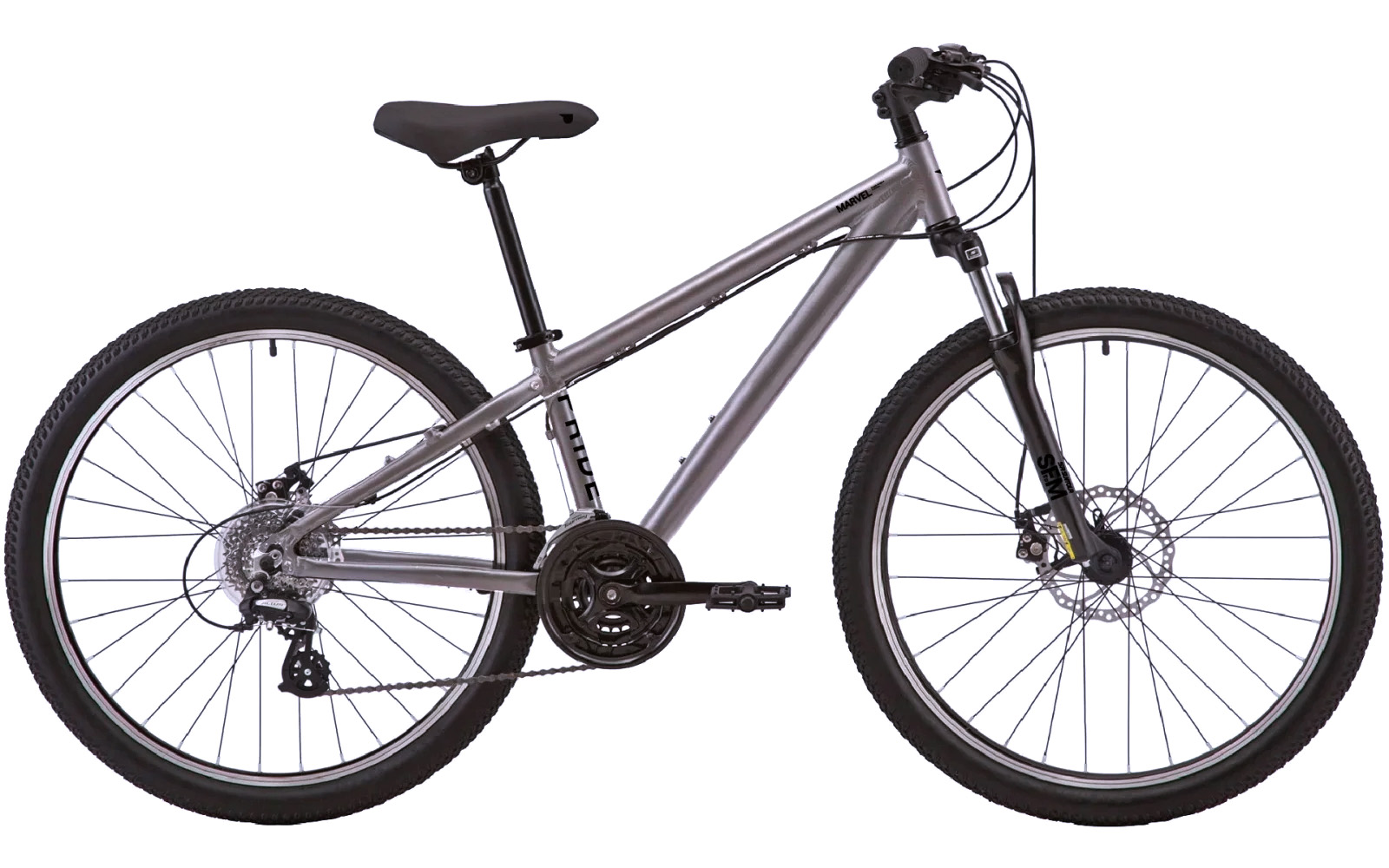 Велосипед 26" Pride MARVEL 6.1 сірий - ціни, відгуки, фото, характеристики | Dnipro.Bike