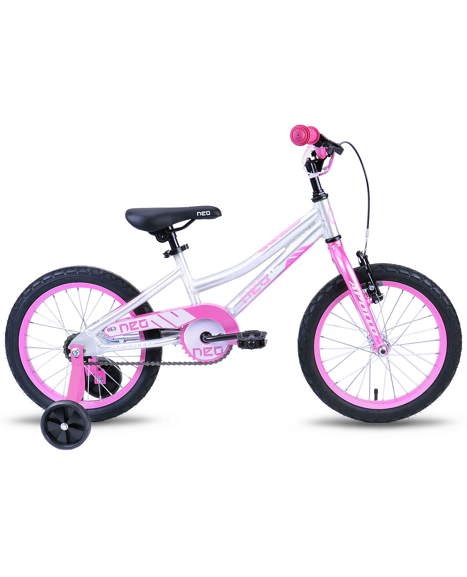 Велосипед 16″ Apollo Neo girls рожевий / білий - ціни, відгуки, фото ...